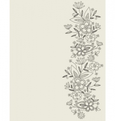 Pattern renaissance style Royalty Free Vector Image