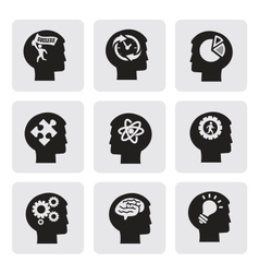 Science head Royalty Free Vector Image - VectorStock