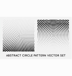 Abstract black diagonal halftone pattern on white Vector Image