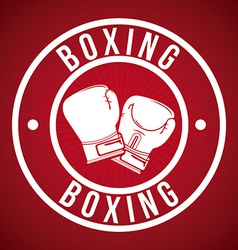 Vintage boxing Royalty Free Vector Image - VectorStock