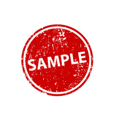 Empty stamp texture Royalty Free Vector Image - VectorStock