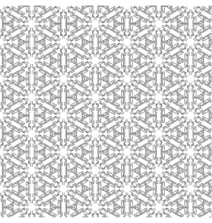 Grid geometric seamless pattern Royalty Free Vector Image
