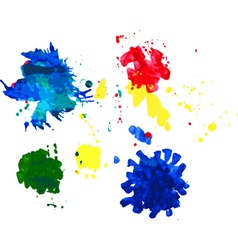 Color spots Royalty Free Vector Image - VectorStock