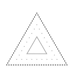 Tracing lines worksheet for kindergarten Vector Image