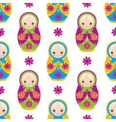 Matryoshka set Royalty Free Vector Image - VectorStock