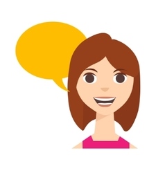 Say Woman Royalty Free Vector Image - VectorStock