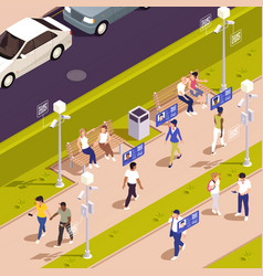 Puppet government concept Royalty Free Vector Image