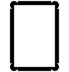 Page border a4 design for project Royalty Free Vector Image