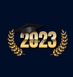 Happy graduation greeting background Royalty Free Vector