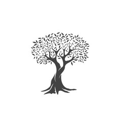 Art tree with math symbols for your design Vector Image