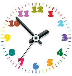 Clock Royalty Free Vector Image - VectorStock