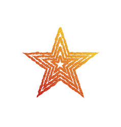 Three fire stars Royalty Free Vector Image - VectorStock
