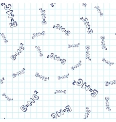 Seamless nuclear pattern Royalty Free Vector Image