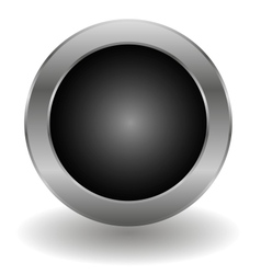 Metallic button Royalty Free Vector Image - VectorStock