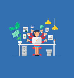 Workspace Royalty Free Vector Image - VectorStock