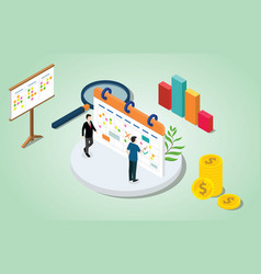 Technical support isometric Royalty Free Vector Image