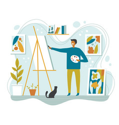 Painter Royalty Free Vector Image - VectorStock