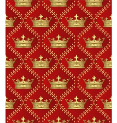 Red royal pattern Royalty Free Vector Image - VectorStock