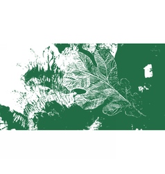 Leaf of oak tree Autumn defoliation Royalty Free Vector