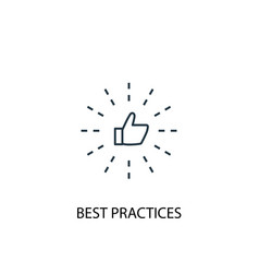Business process icon simple element Royalty Free Vector