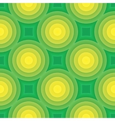 Grid seamless pattern with random geometric Vector Image
