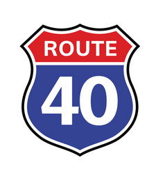 Usa traffic road signsthese signs tell drivers Vector Image