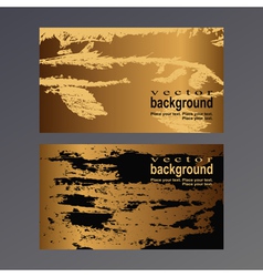 Golden card Royalty Free Vector Image - VectorStock