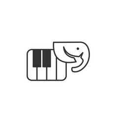 Music letter t Royalty Free Vector Image - VectorStock