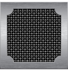 Metal frame Royalty Free Vector Image - VectorStock