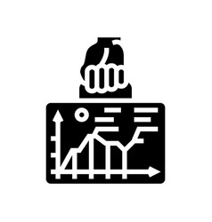 Personal development black icon sign Royalty Free Vector