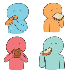 Set yoyo Royalty Free Vector Image - VectorStock