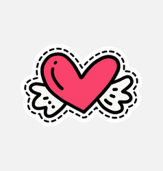 Isolated patch design Royalty Free Vector Image