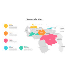 Modern map - kent county with districts uk Vector Image