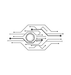 Circuit Royalty Free Vector Image - VectorStock