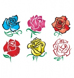 Rose Royalty Free Vector Image - VectorStock