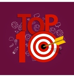 Number ten Royalty Free Vector Image - VectorStock