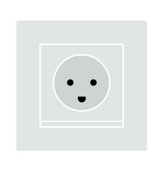 Austria electrical socket icon Royalty Free Vector Image
