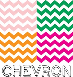 Colorful grunge chevron seamless pattern Vector Image