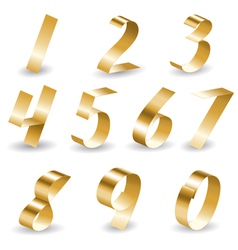 Numbers set Royalty Free Vector Image - VectorStock
