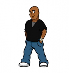 Rapper Royalty Free Vector Image - VectorStock