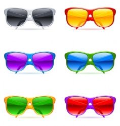 Sunglasses set Royalty Free Vector Image - VectorStock