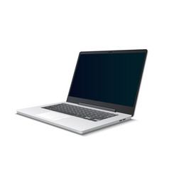 Laptop computer icon Royalty Free Vector Image