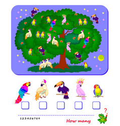 Math education for children how many images can Vector Image