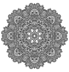 Mandala spiritual symbol Royalty Free Vector Image