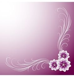 Delicate frame with roses and pearls Royalty Free Vector