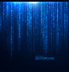 Glittering falling sparkles Royalty Free Vector Image