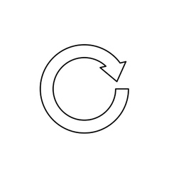 Arrows round cycle Royalty Free Vector Image - VectorStock