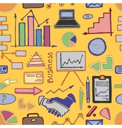 Finance forex hand drawing pattern Royalty Free Vector Image