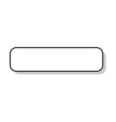 Textbox button icon design element for web mockup Vector Image