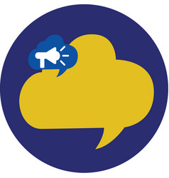 Flat design empty esp template Royalty Free Vector Image